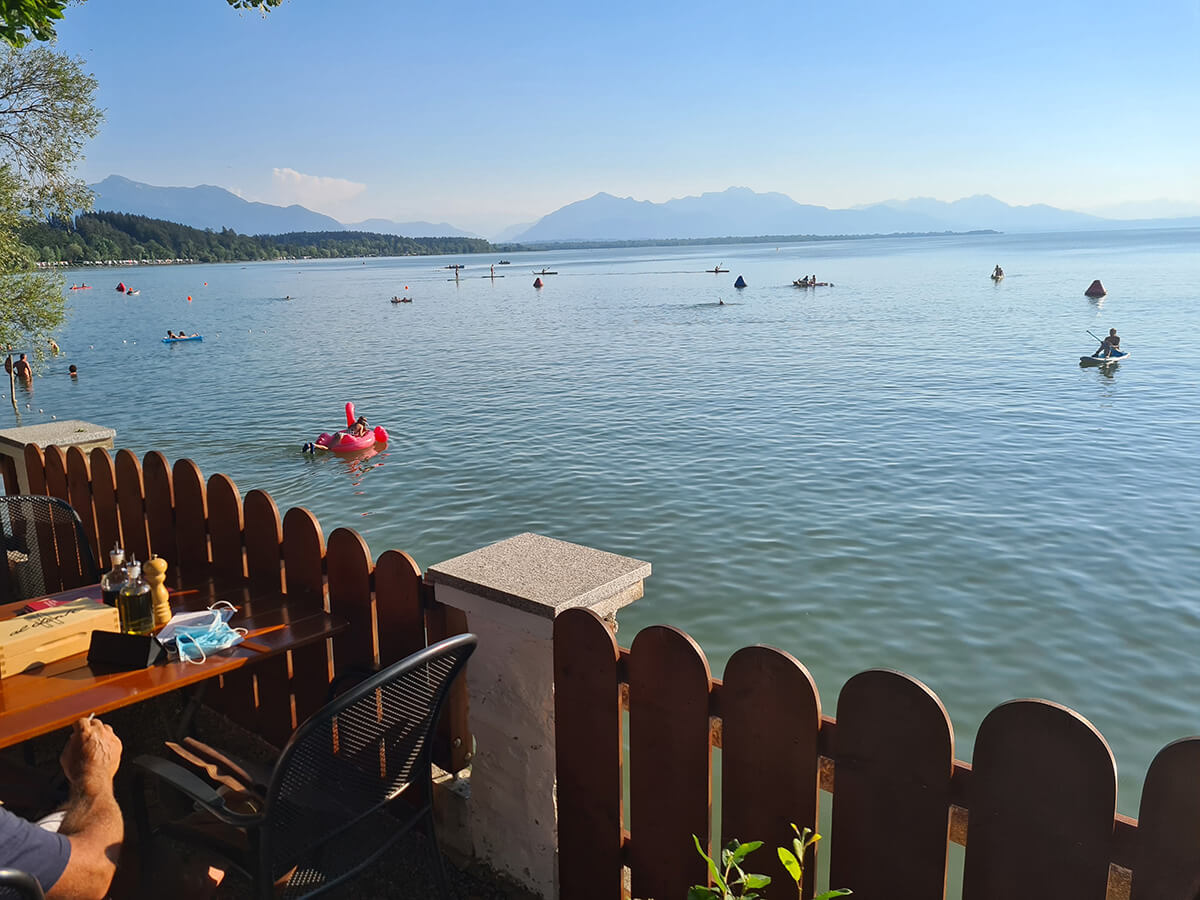 Strandbad Chieming am Chiemsee – Urlaub in Deutschland