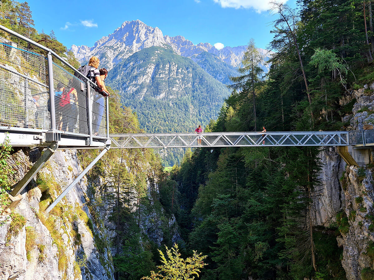 Die Leutascher Geisterklamm – Urlaub in Deutschland